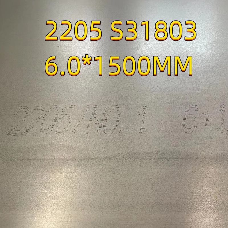 Astm A240 Stainless Steel Plates S31803 S32205 Nace Mr 0175 6000 X 1500 ...