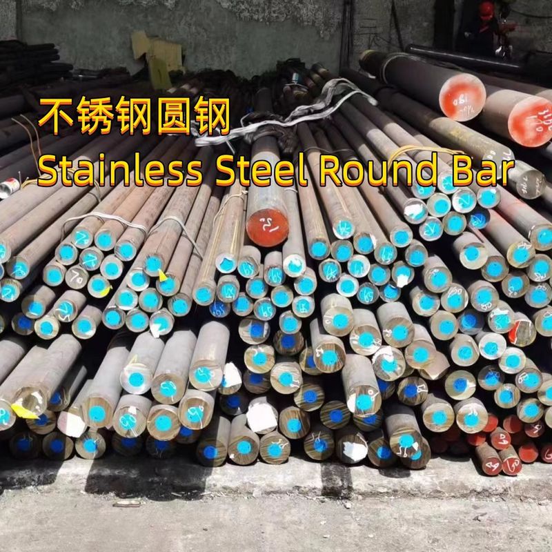 ASTM A479 410 2" Stainless Steel Round Bar Bright Black Surface With ...