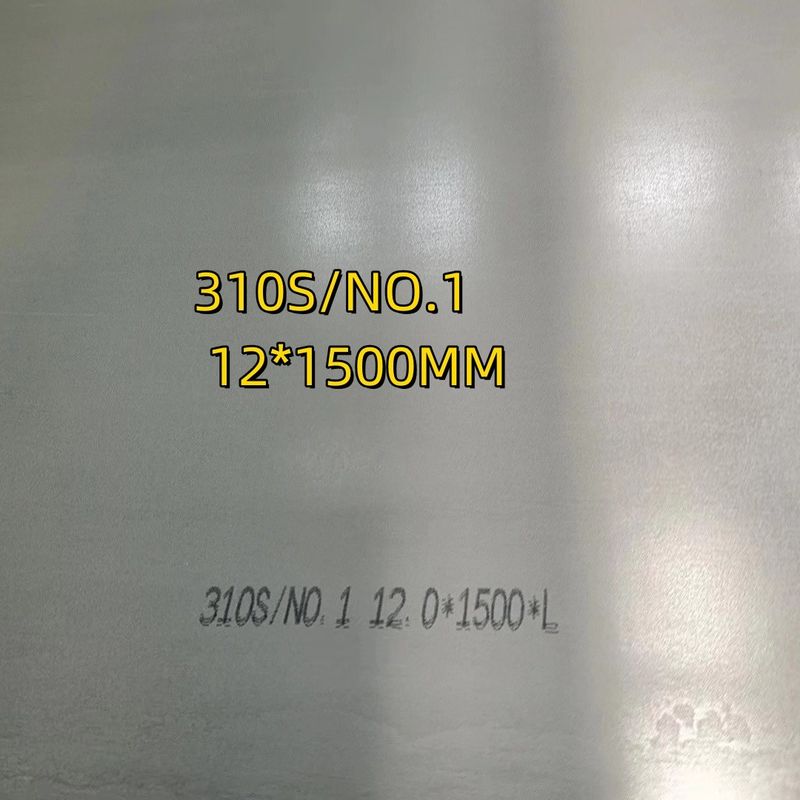 ASTM A240 TP310S AISI 310S NO 1 Surface Stainless Steel Plate 12*1500 ...