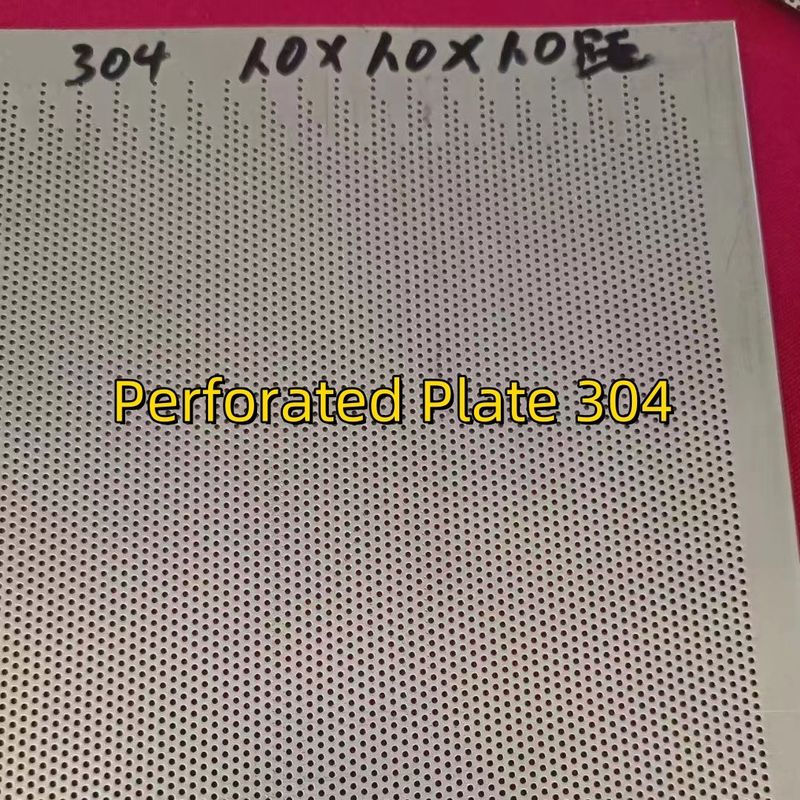 Perforated Sheet Stainless Steel 304 0.5MM THK X HOLE Ø0.5MM X PITCH ...