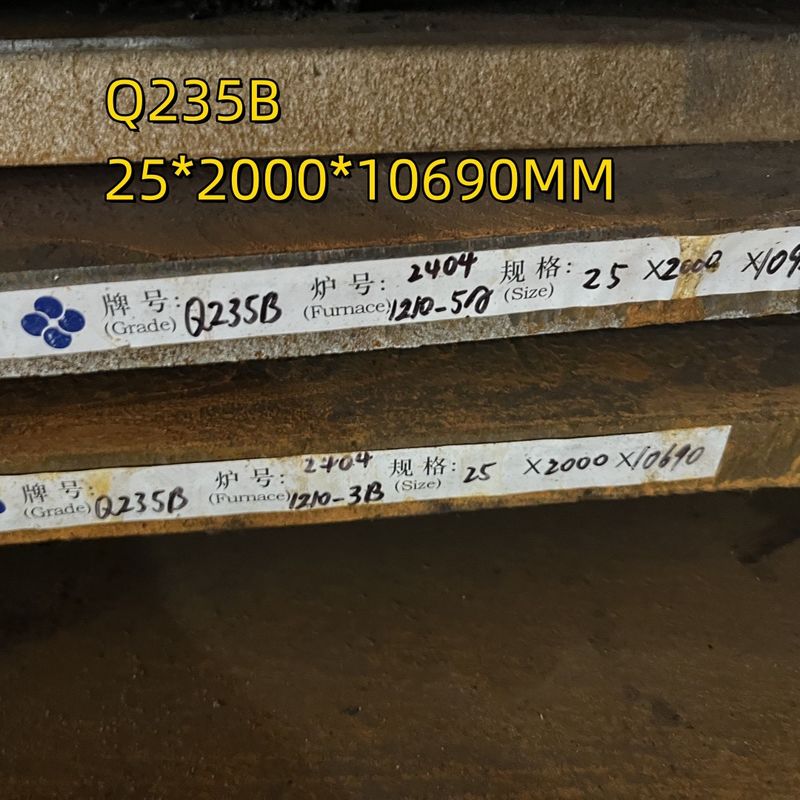 Carbon Steel Plate Thickness 3-60mm Hot Rolled Q235 S235JR SS400 For Structure