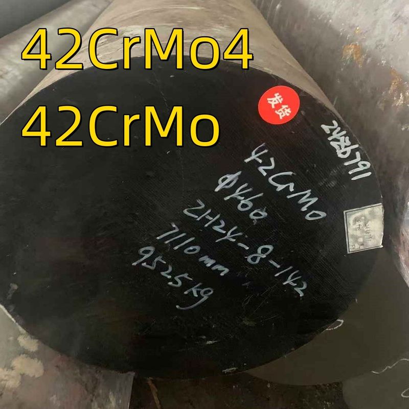 42CrMo Hot Rolled Forged Round Bar OD 460mm 42CrMo4 DIN1.7225 Quenching ...