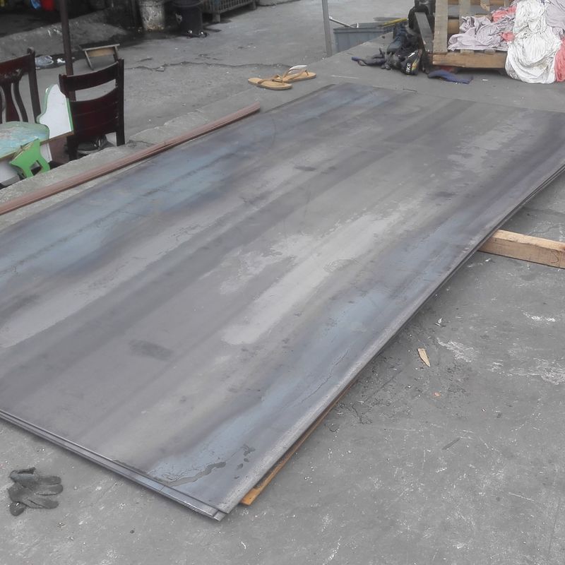Q235 A36 Hot Rolled Steel Plate EN10028 S235JR MS Carbon Steel Plate 6. ...