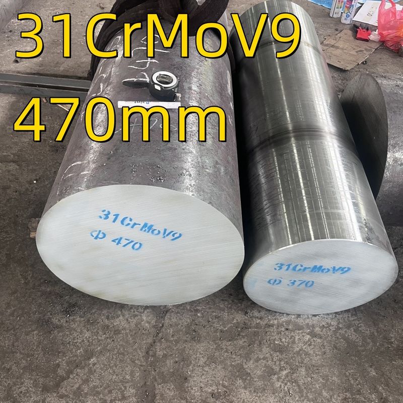 Nitriding Steel Round Bar D 470 mm Material 1.8519 31crmov9 Qt Forged ...