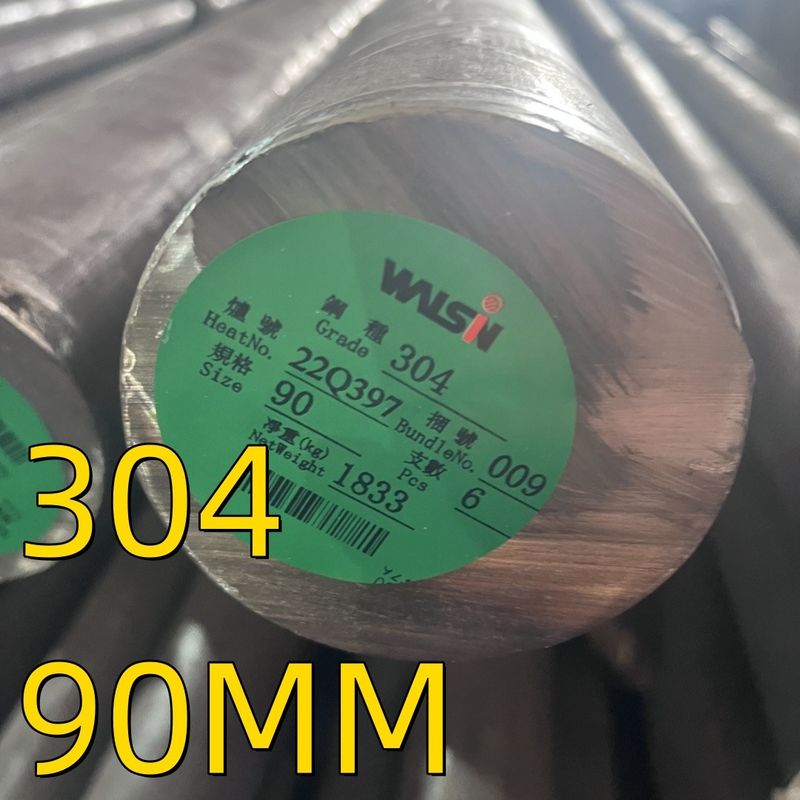 1.4301 SUS304 Round 6mm Stainless Steel Rod ASTM A276 Aisi 304 TP304 Hot Rolled
