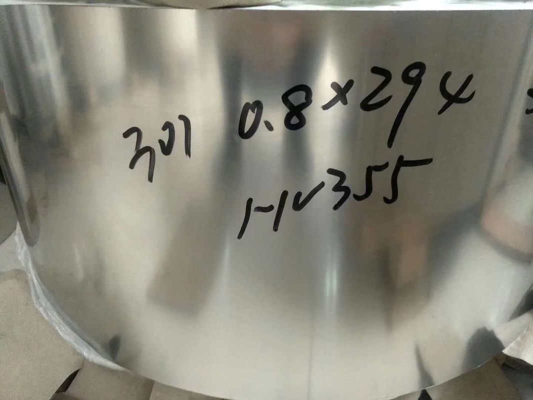 SUS301-CSP EH JIS G 4313 Cold Rolled Stainless Steel Strip Deburred ...