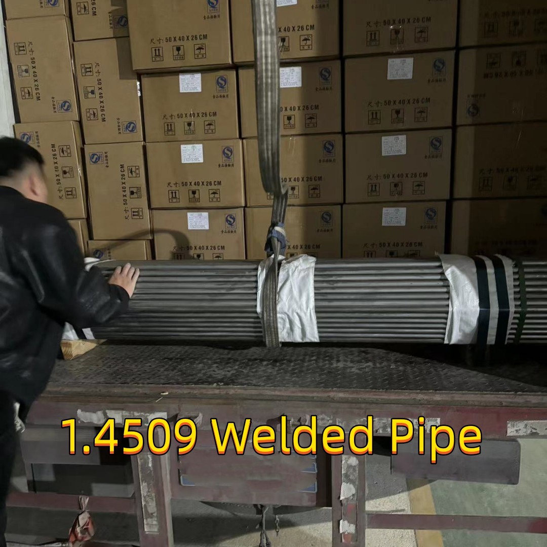 1.4509 Ss Welded Pipe OD 89mm 1.5 Mm Thickness 1.4510/1.4512/1.4513 For ...