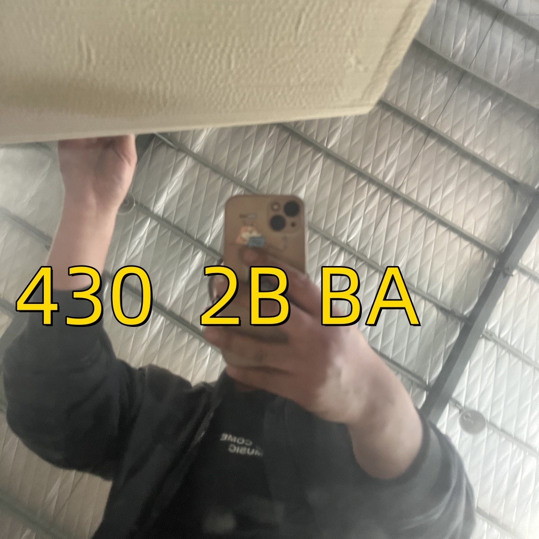 1.2mm 430 BA Polished Stainless Steel Sheet & Plate Cold Rolled SUS 430 SS Sheet