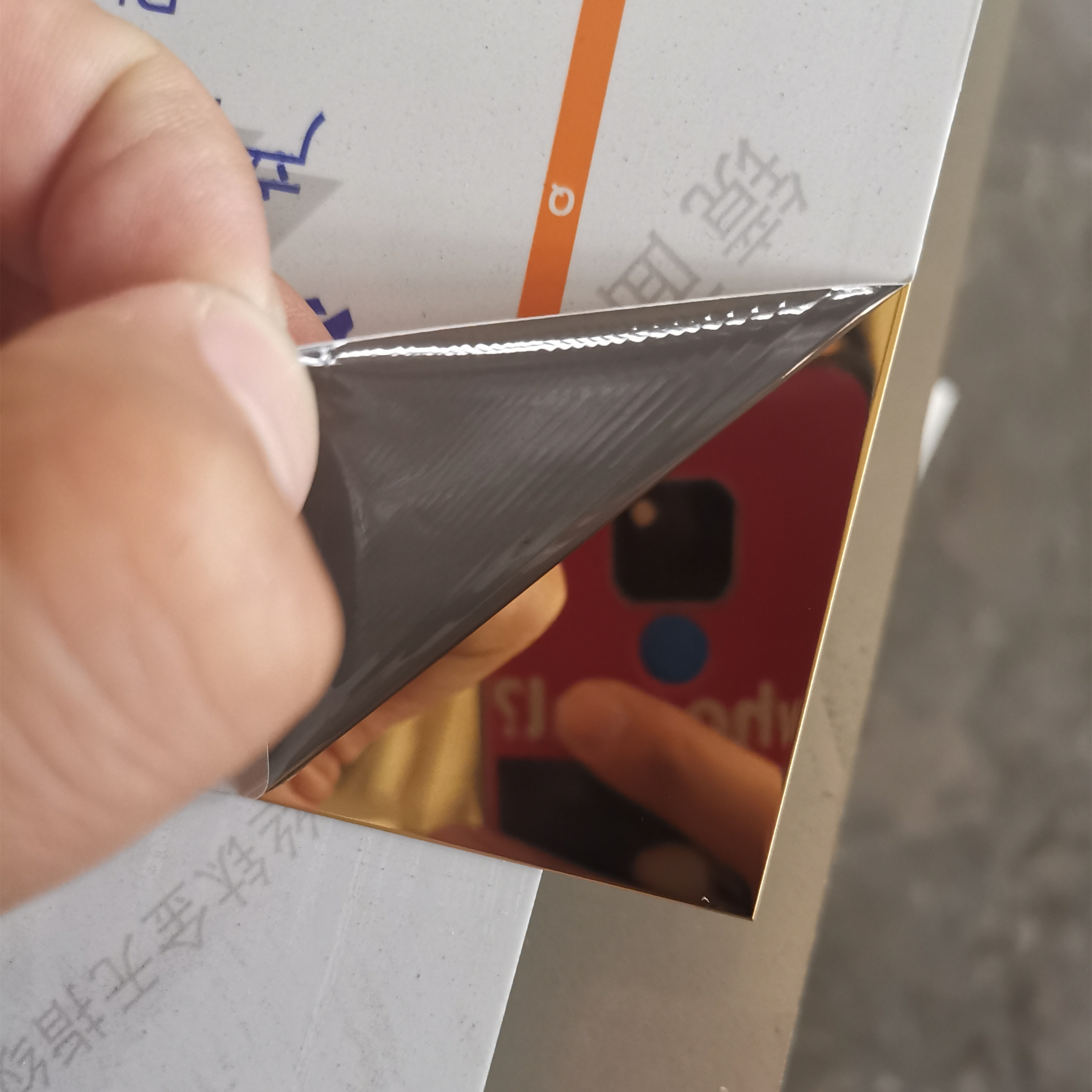 304 Mirror Stainless Steel Sheet Titanium Gold Material Panels 1000 ...