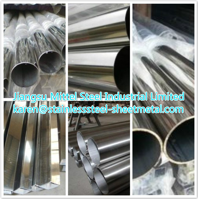 ISO Stainless Steel Welded Pipe with Various Grade Surface Treatment
