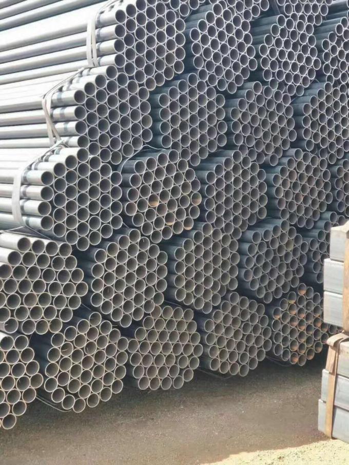 GI Tubing Galvanized Seamless Steel Pipe ERW Carbon GI pipe Hot Dip ...