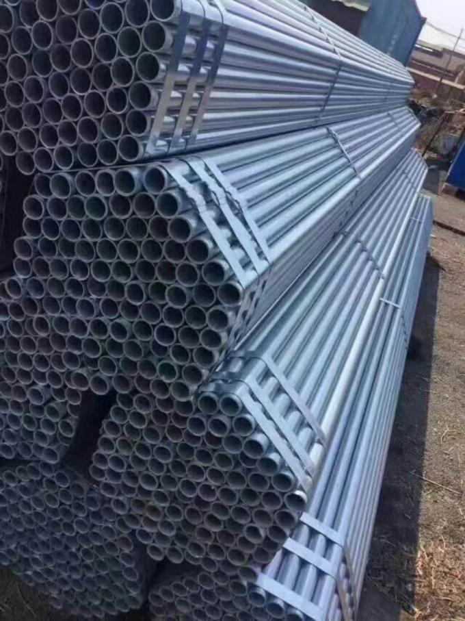 GI Tubing Galvanized Seamless Steel Pipe ERW Carbon GI pipe Hot Dip ...