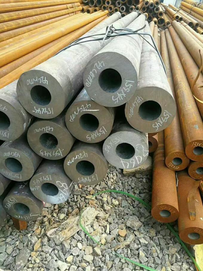ESR Grade Seamless Steel Pipe SAE 4130 / En 41B OD 155mm X ID 110mm ...